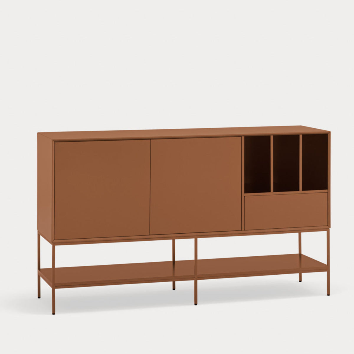 Platt Sideboard, Two Door, One Drawer, Four Shelves, Vertical Storage ...